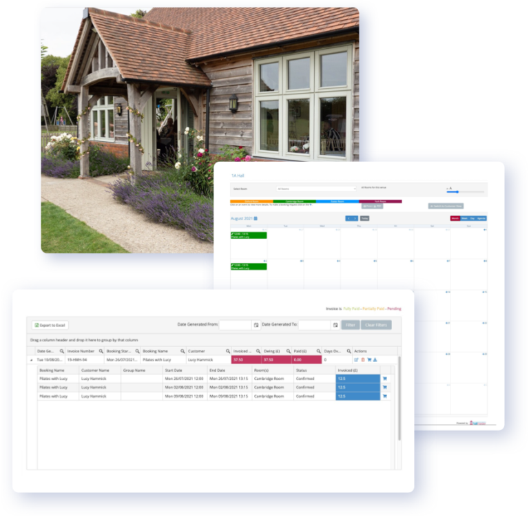 Village Hall Booking System – Hallmaster